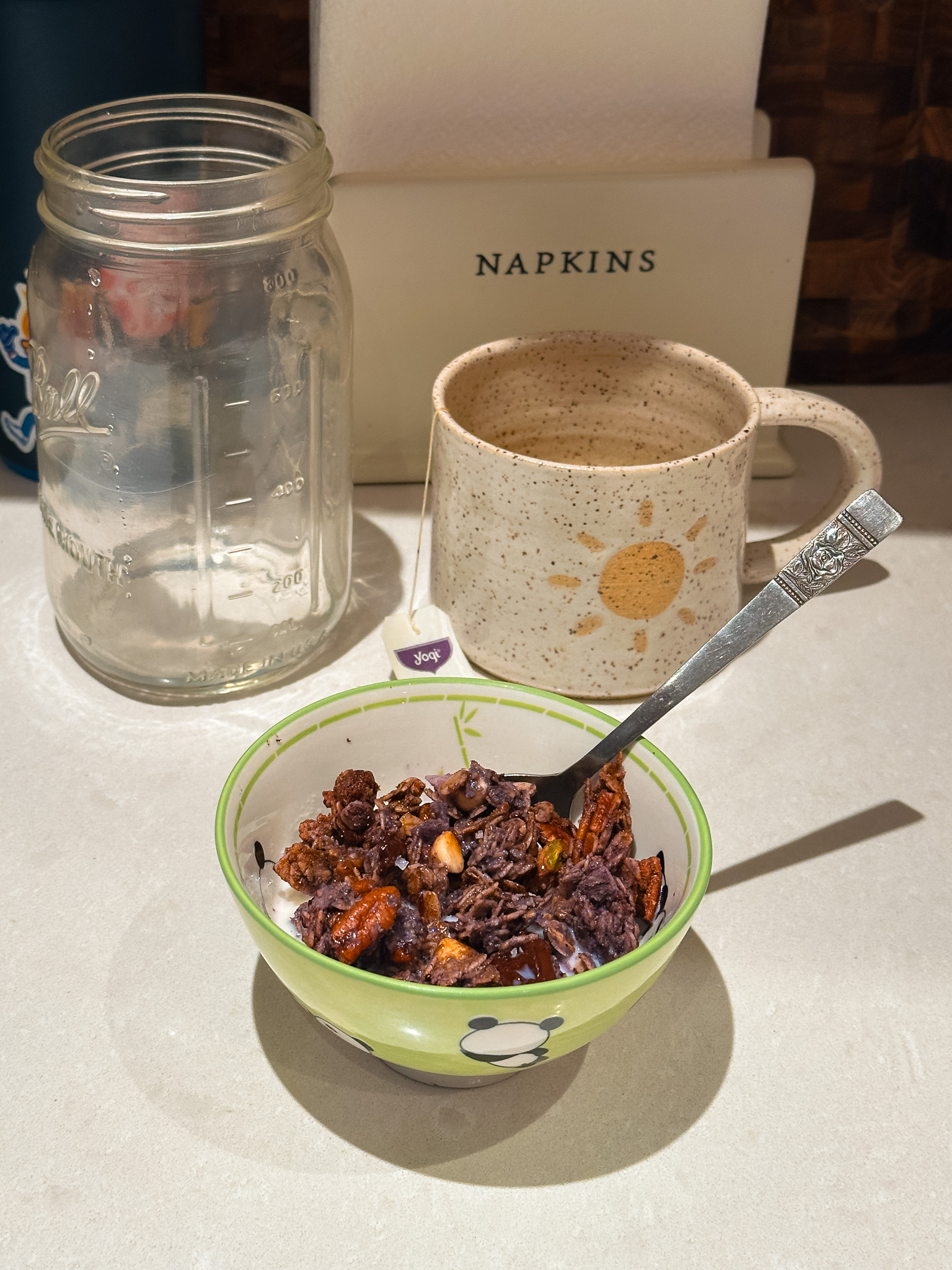 The Best Adventure Snack: Ube Chocolate Chunk Granola ...